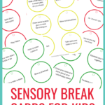 Sensory Break Cards for Home & Classroom (Digital Download) - Sensory ...