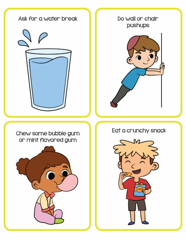 Sensory Break Cards for Home & Classroom (Digital Download) - Sensory ...