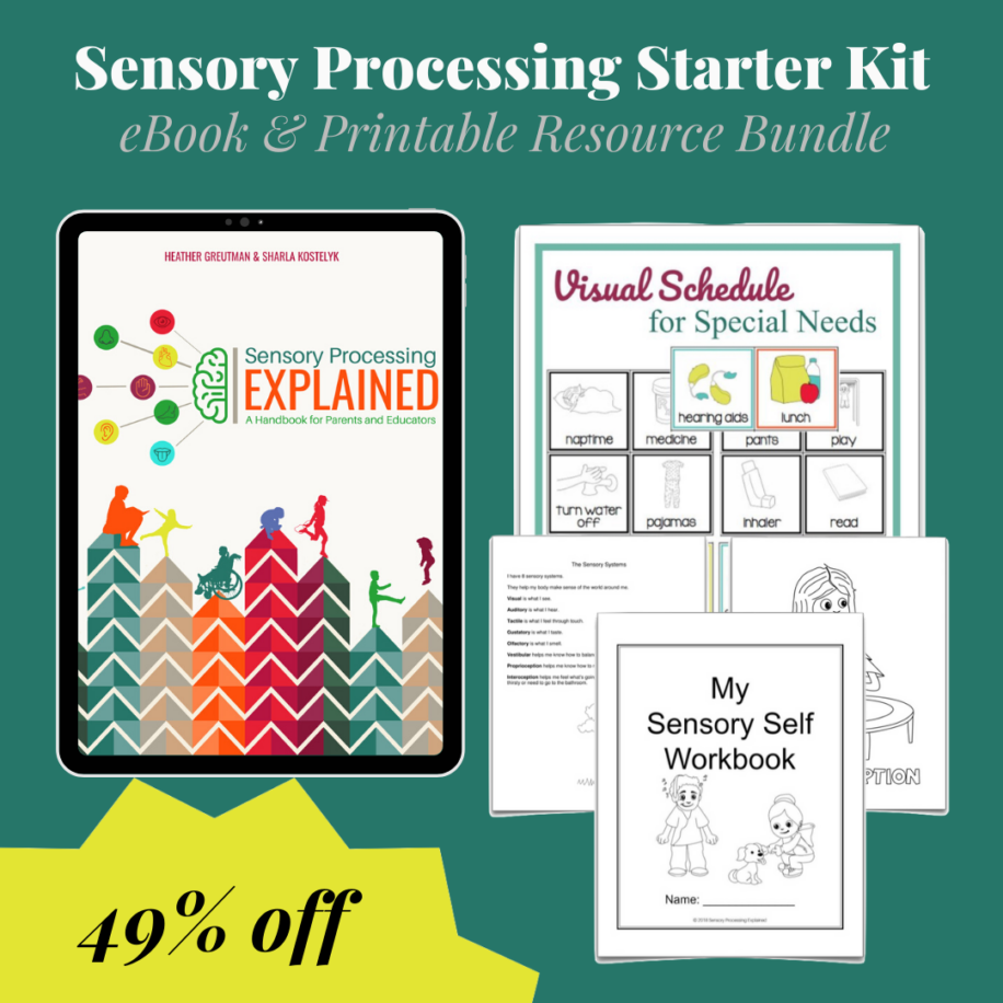 Sensory Processing Starter Kit Digital Download Sensory Processing Explained 