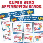 Super-Hero-Affirmation-Cards - Sensory Processing Explained
