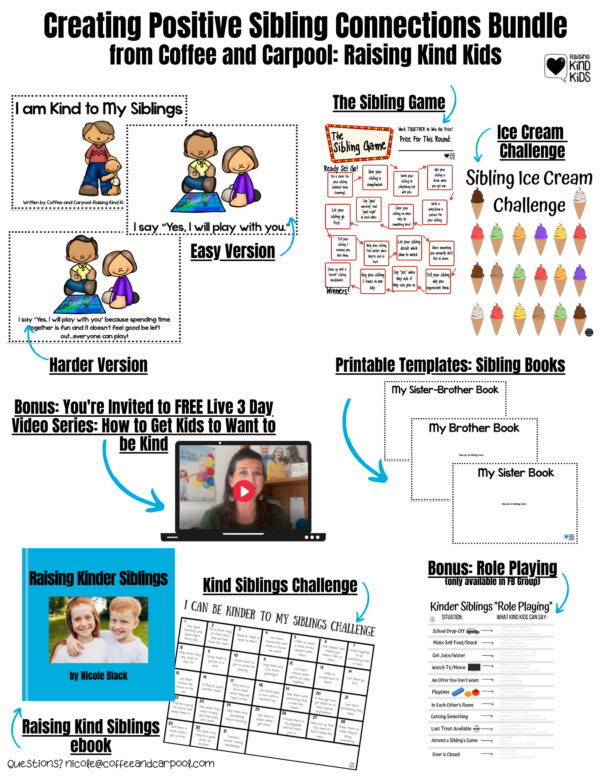 Creating-Positive-Sibling-Connections-Bundle-Nicole-Black - Sensory Processing Explained